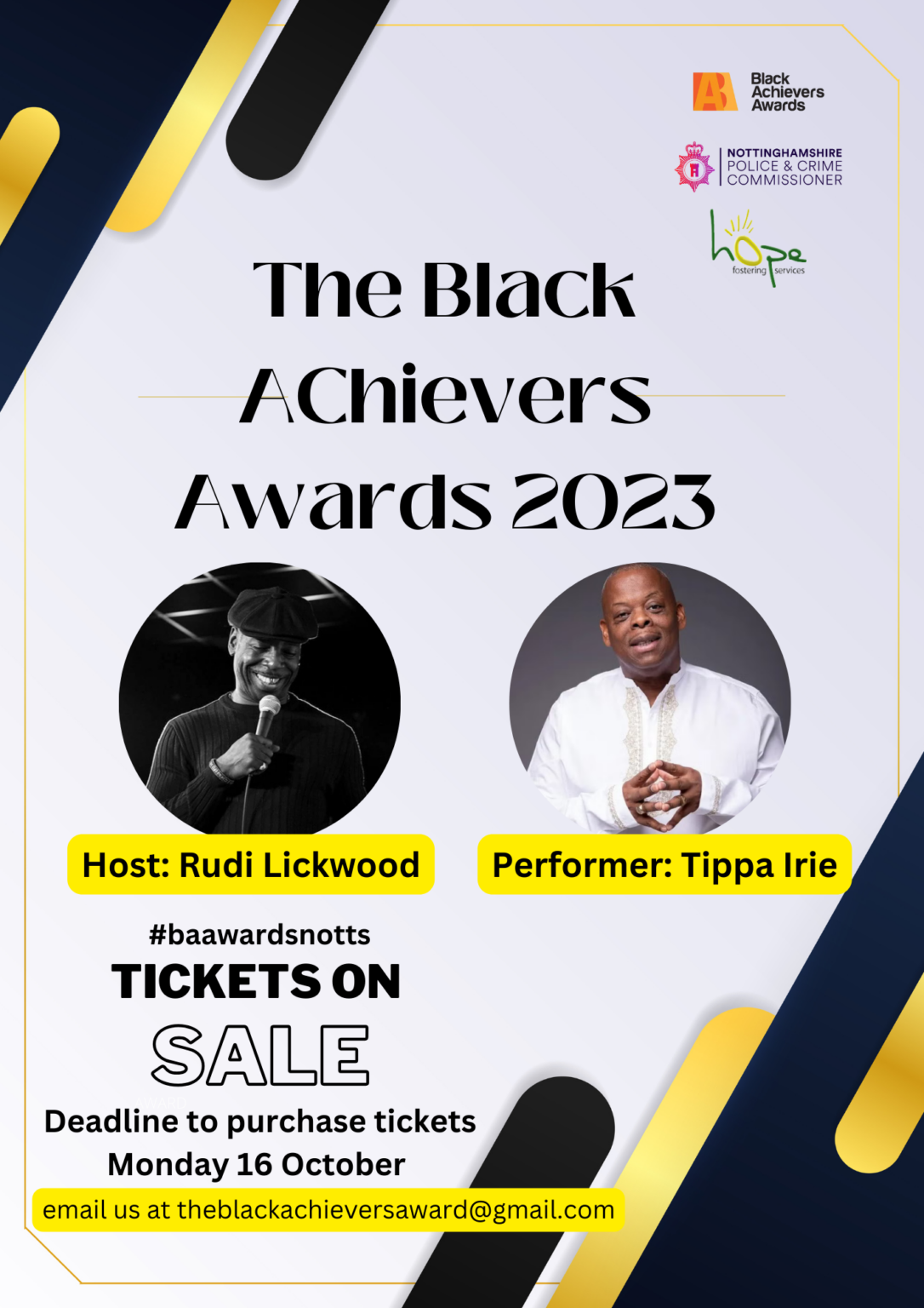 The Black Achievers Awards is just around the corner - RSViP